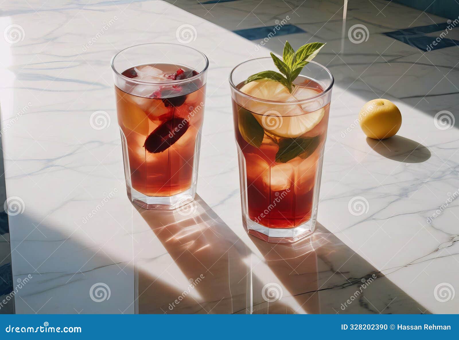 A Cold Drink Being Served on a Cute Cup Stock Illustration ...
