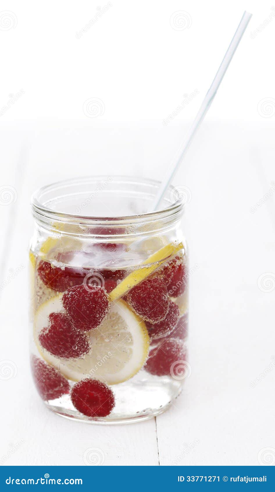 Cold Drink with Raspberries Stock Image - Image of glass, freshness ...