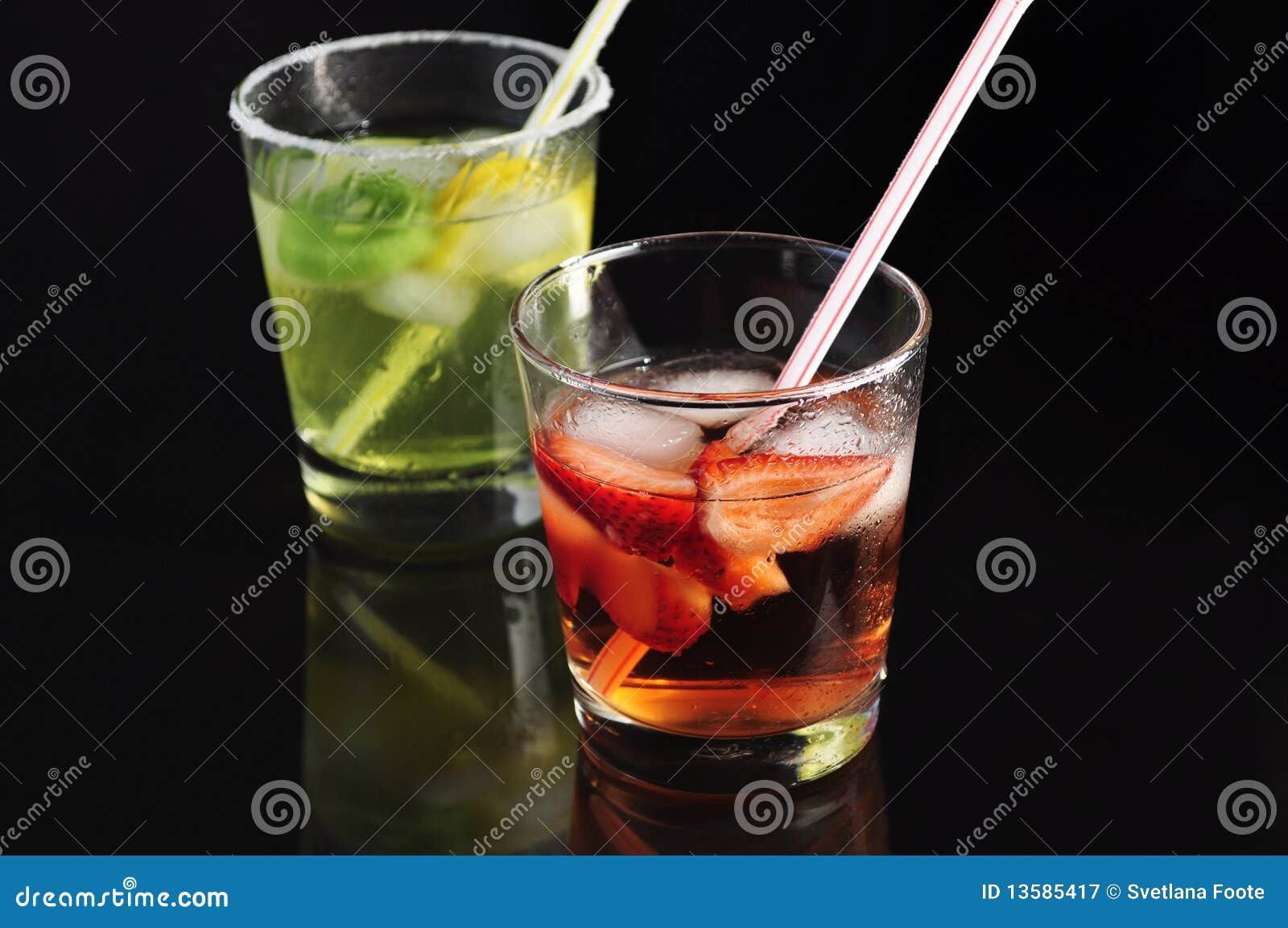 Cold drinks stock image. Image of alcohol, cool, closeup - 13585417