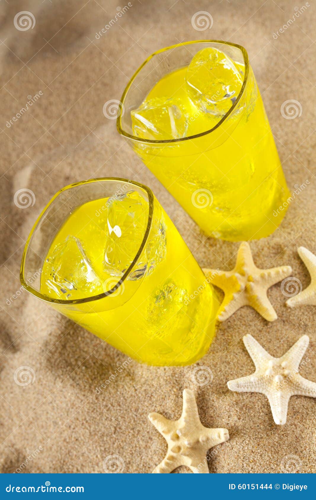 Cold drinks on the beach stock photo. Image of holiday - 60151444