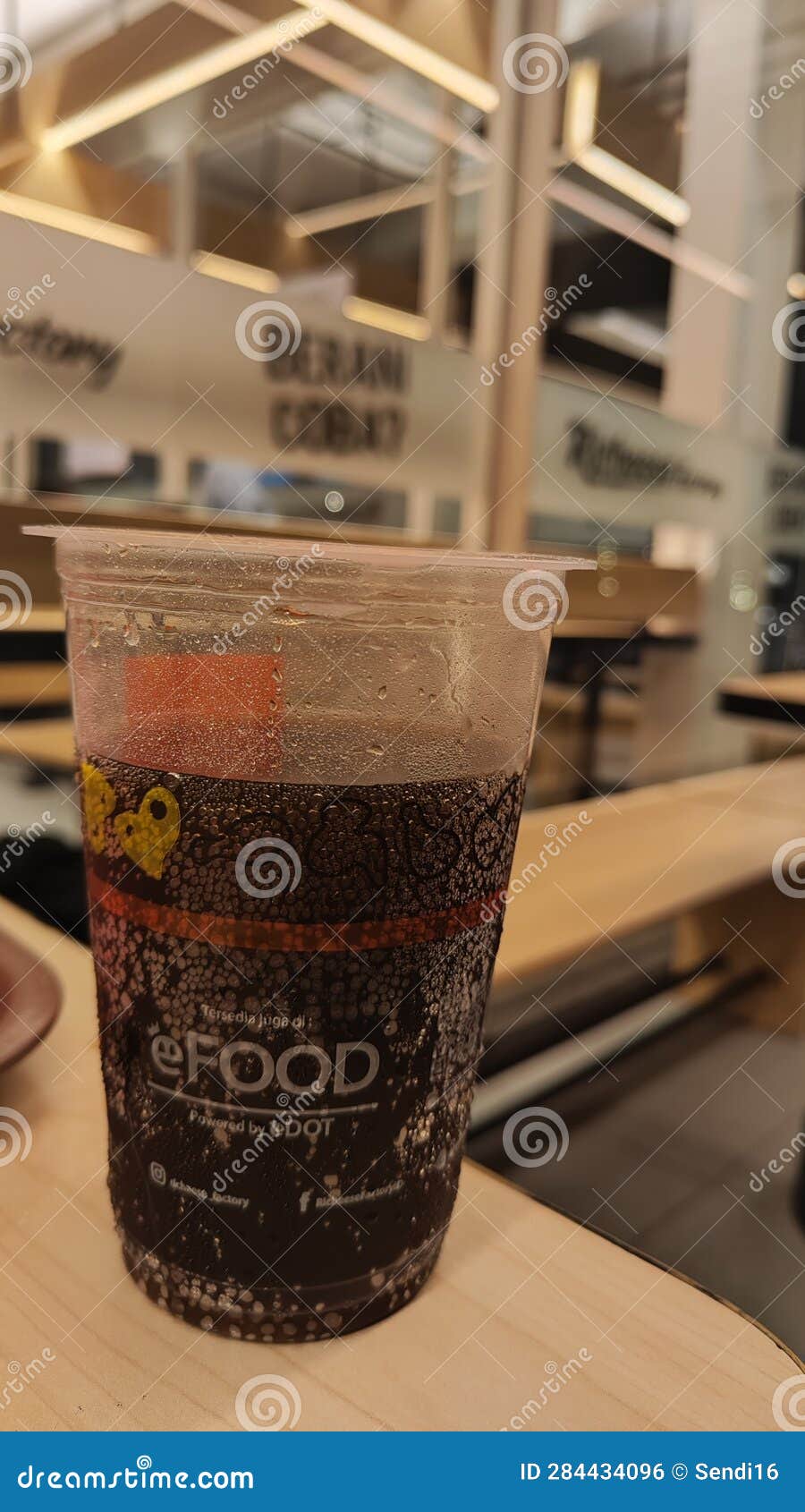 Cold drinks on the table editorial photo. Image of iron - 284434096