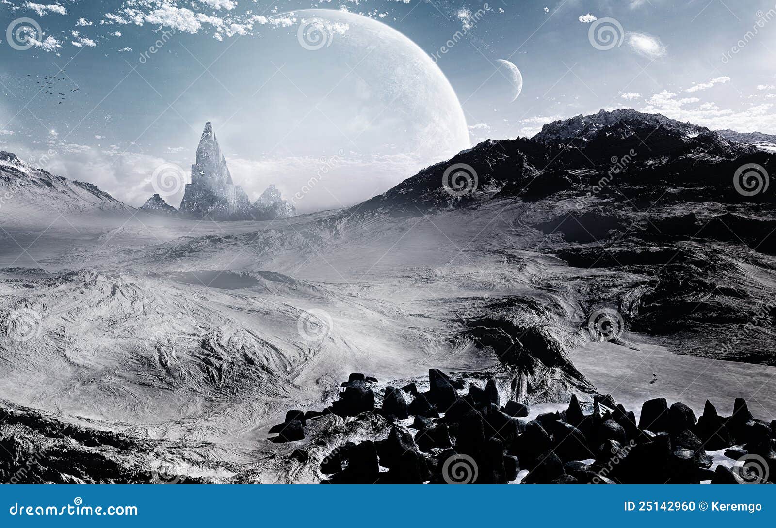 Cold Environment stock illustration. Illustration of wind - 25142960