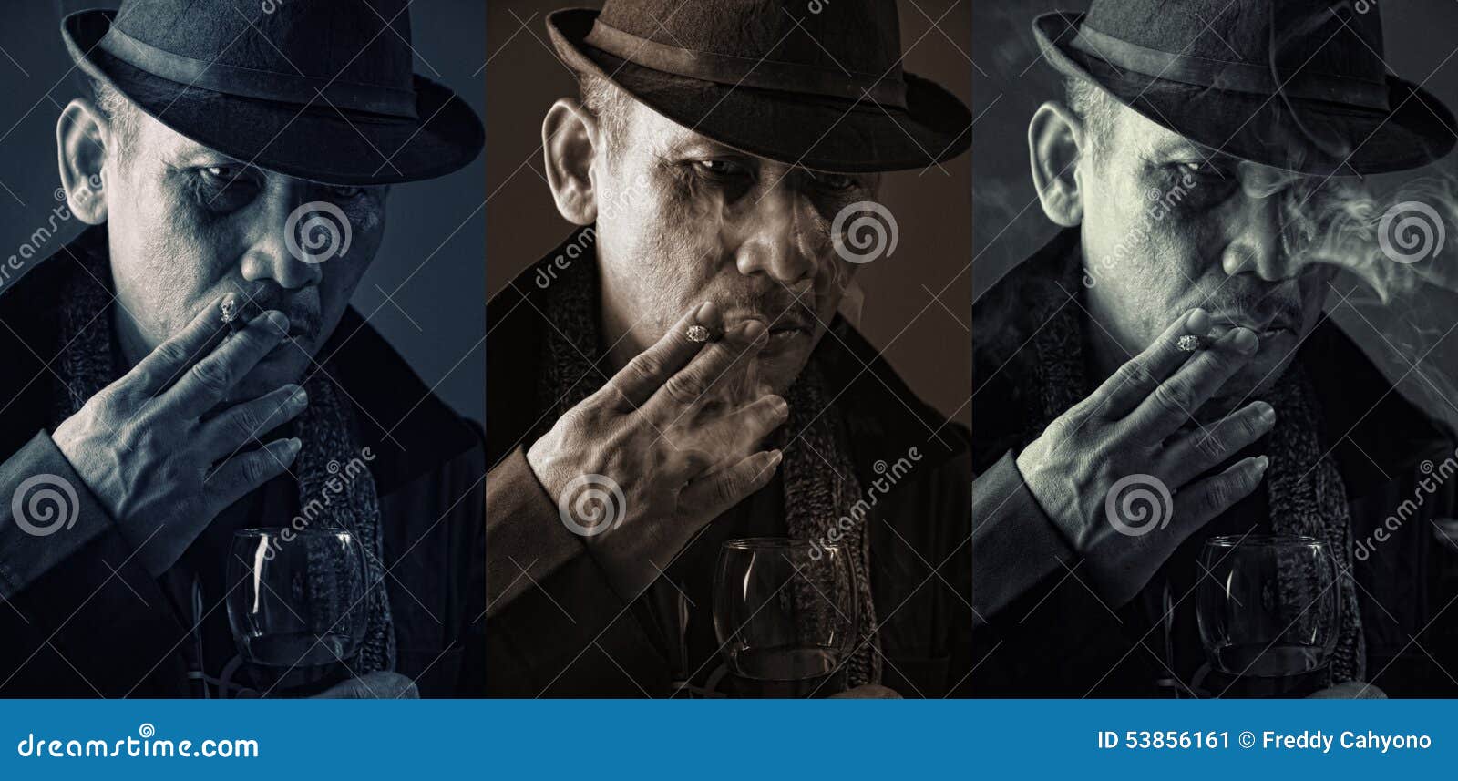 Cold faces of old mafia stock image. Image of gangster - 53856161