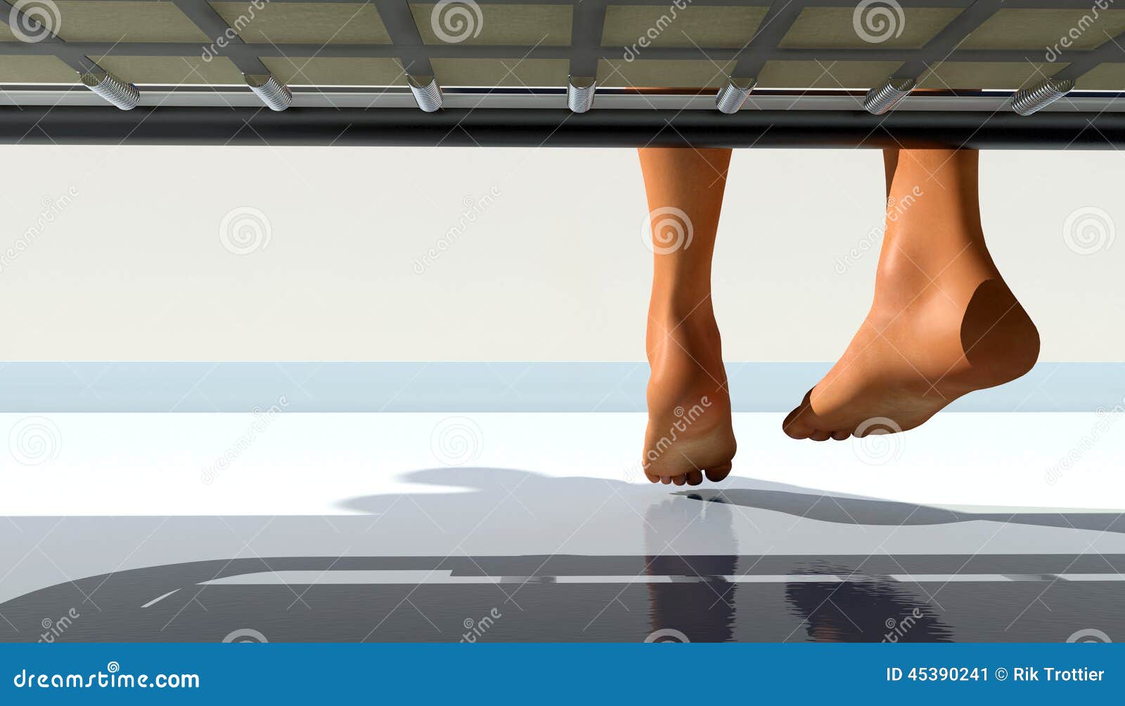Cold Feet stock illustration. Illustration of toes, pair - 45390241