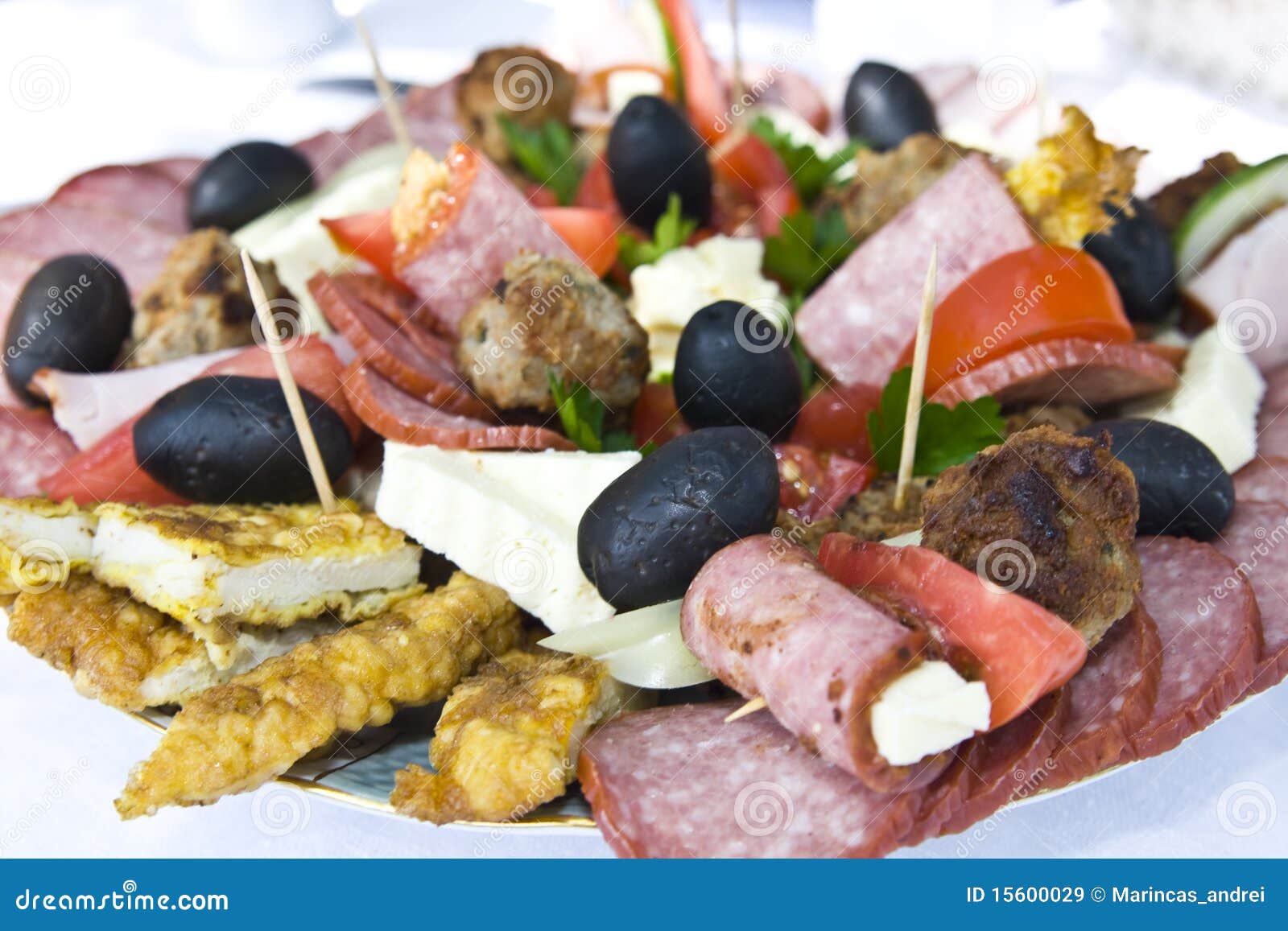 Cold food stock image. Image of cook, toast, meal, dinner - 15600029