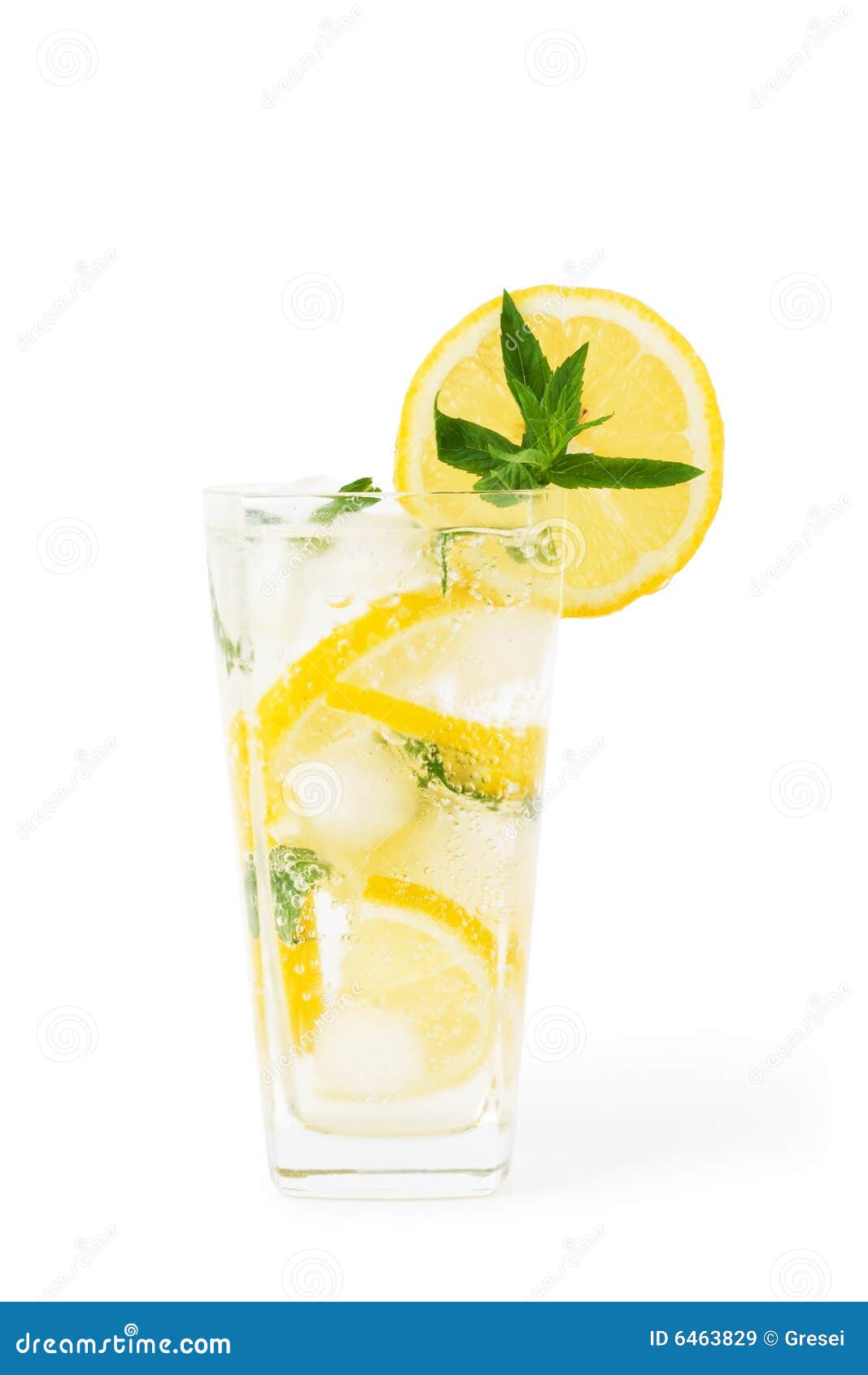 Cold fresh lemonade stock image. Image of refreshment - 6463829