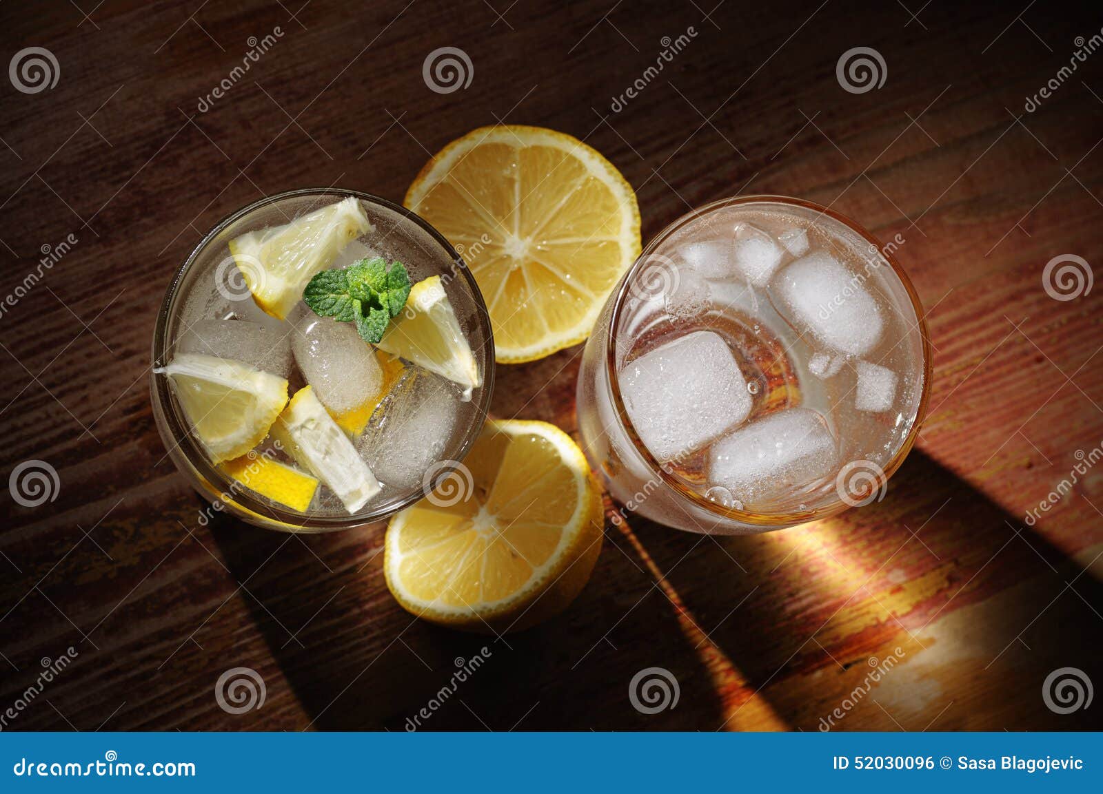 Cold fresh lemonade stock photo. Image of tropical, water - 52030096