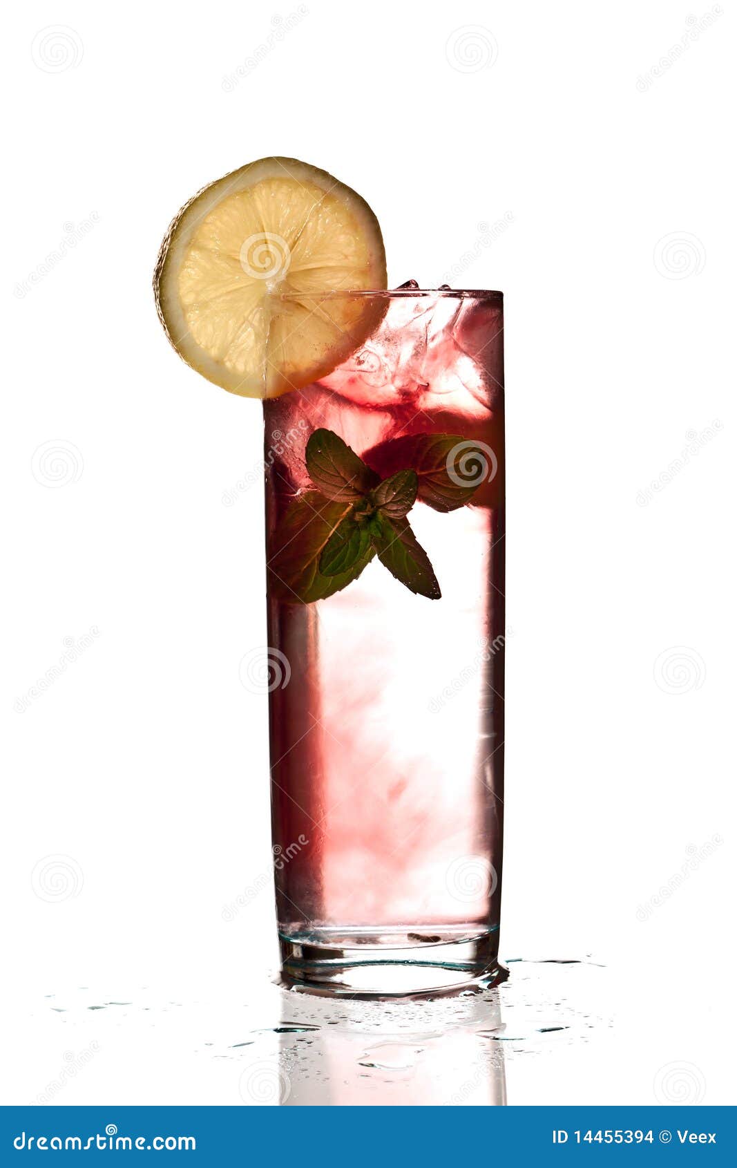 Cold Fresh Weather with Red Syrup Stock Photo - Image of reflection ...