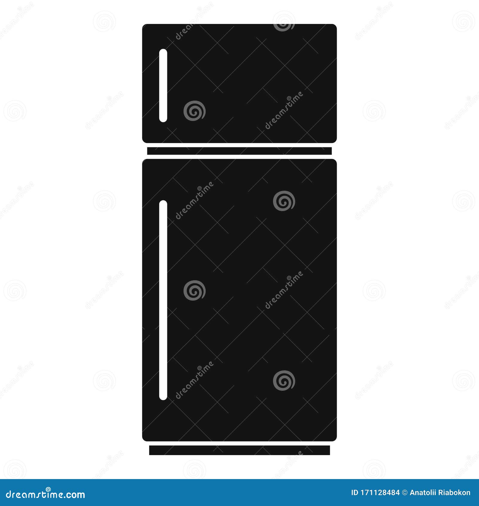Cold Fridge Icon, Simple Style Stock Vector - Illustration of ...