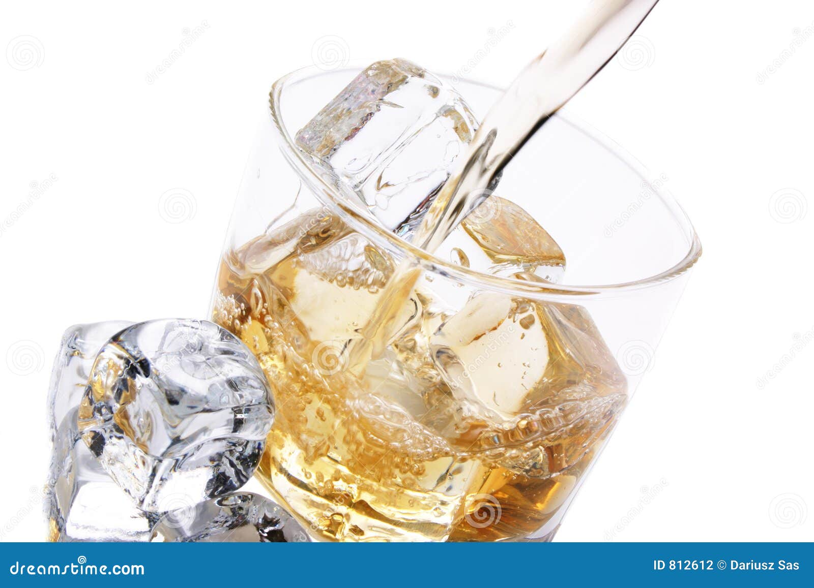 Cold glass of alcohol stock photo. Image of splash, white - 812612