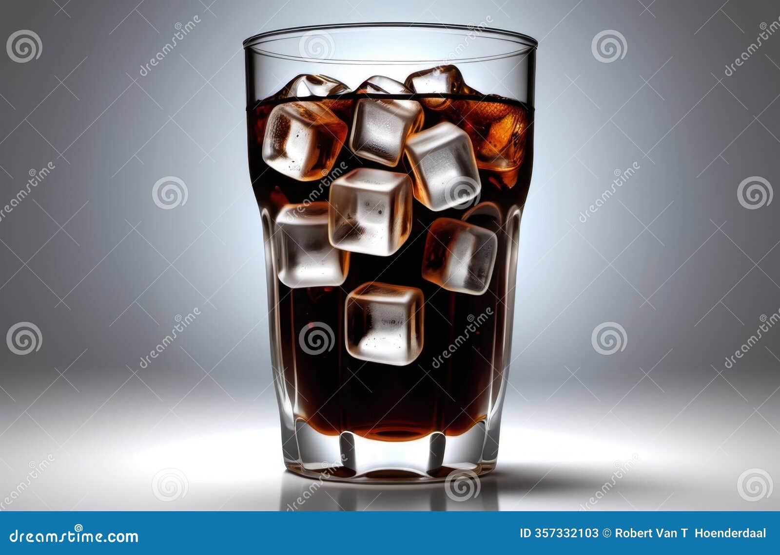 A Cold Glass of Cola at 26-1-2025 Stock Illustration - Illustration of ...