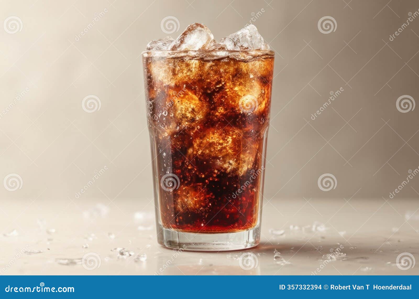 A Cold Glass of Cola at 26-1-2025 Stock Illustration - Illustration of ...