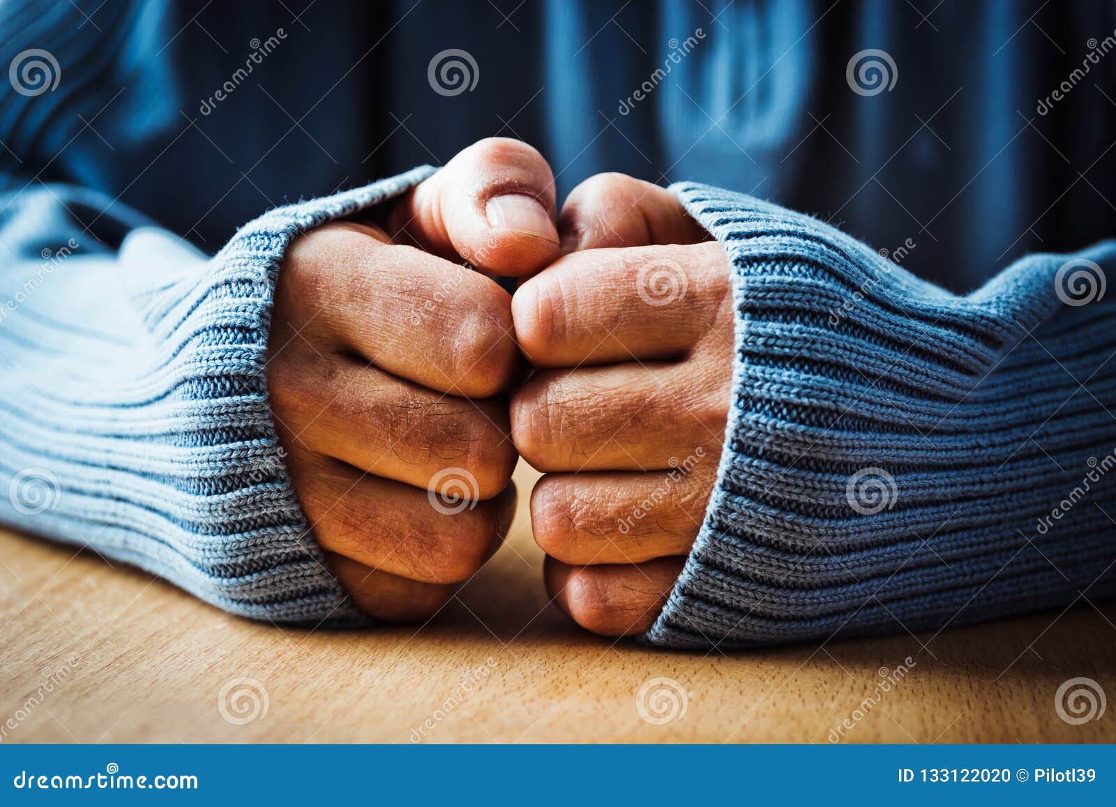 Cold hands stock photo. Image of destitute, freezing - 133122020