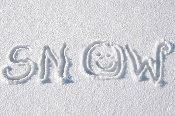 Cold Handwriting stock image. Image of drawn, finger, letters - 4114725