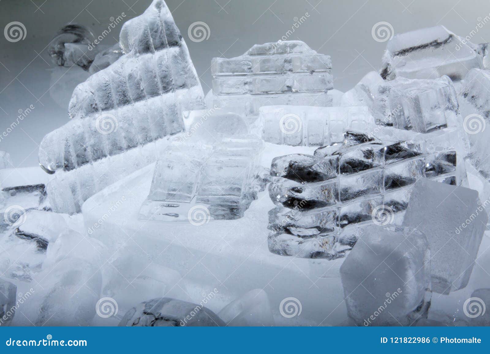 Cold in the ice stock photo. Image of icecube, cold - 121822986