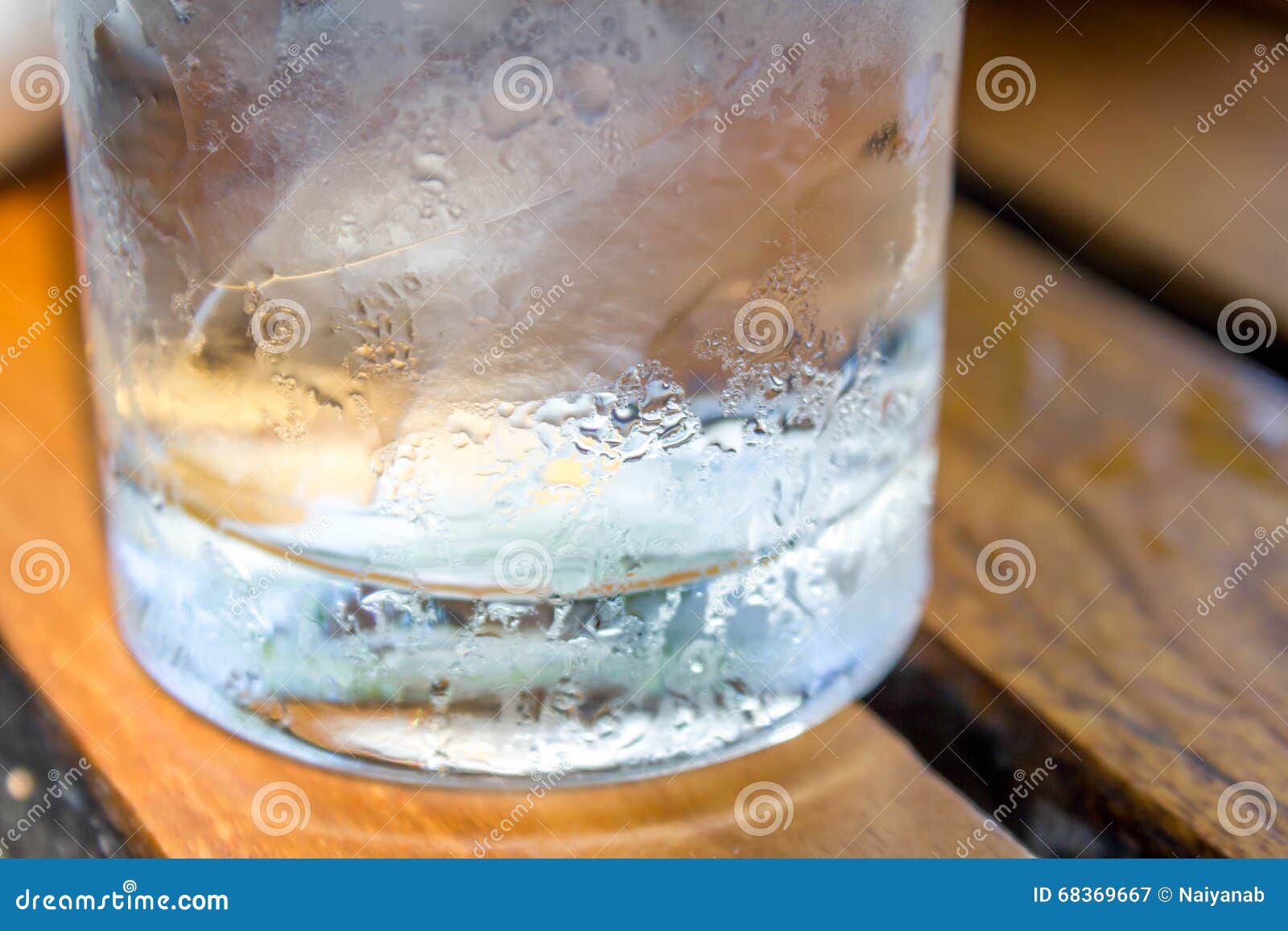 Cold ice water stock image. Image of fresh, cool, full - 68369667