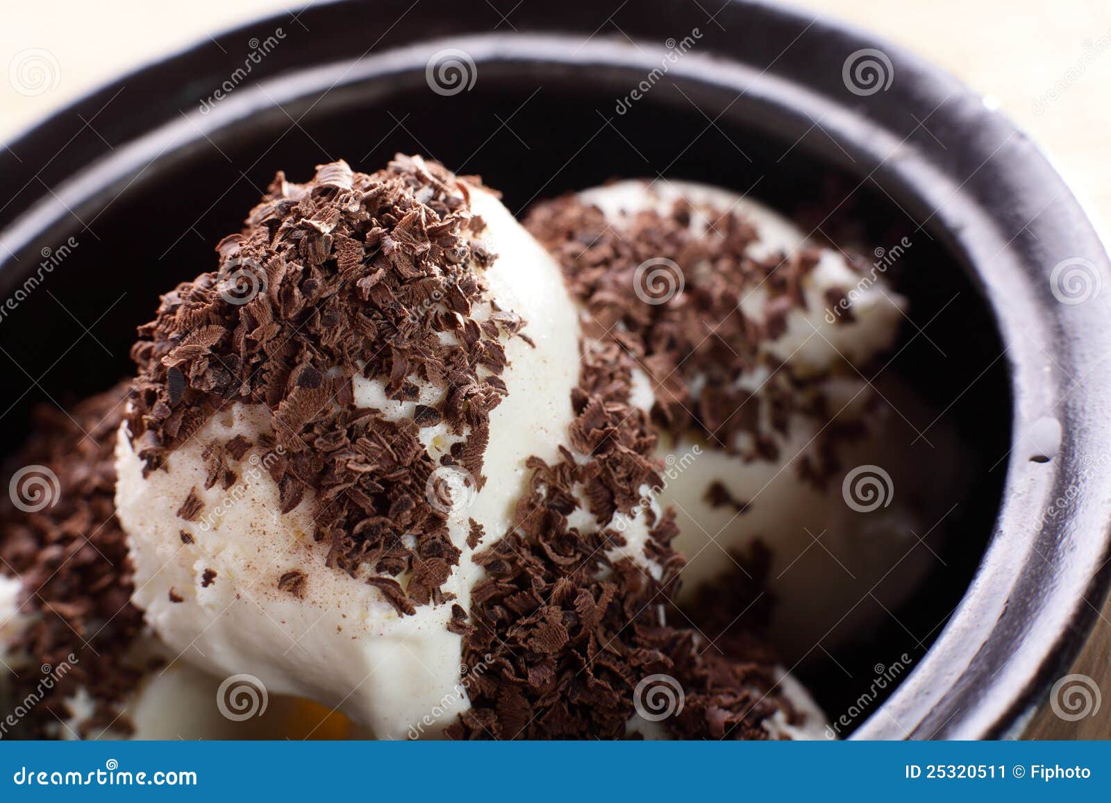 Cold icecream stock image. Image of cafe, seasonal, dairy - 25320511