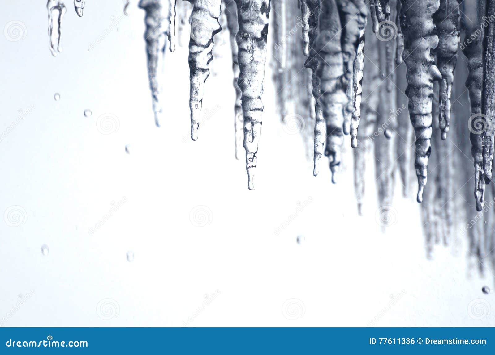 Cold Icicles Dripping Water Behind Niagara Falls Stock Photos - Free ...