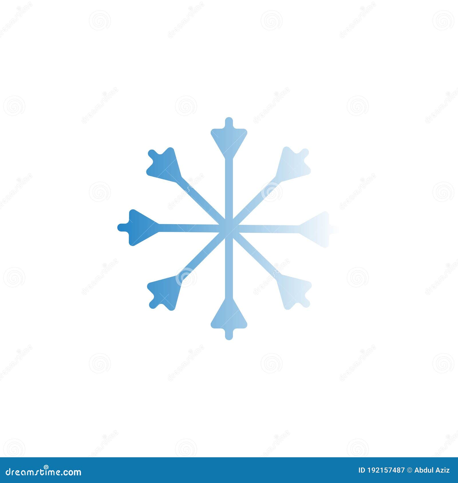Cold Illustration Logo Vector Stock Illustration - Illustration of blue ...
