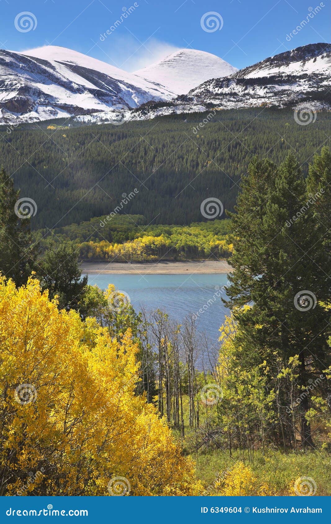 Cold lake stock photo. Image of canada, glacier, cloud - 6349604
