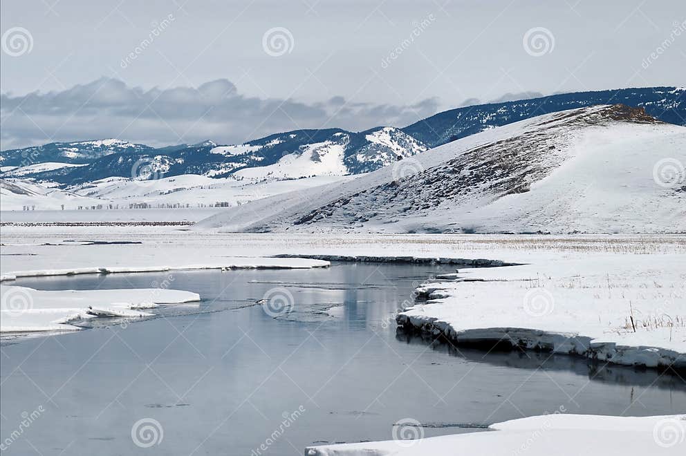 Cold Lands stock photo. Image of cold, landscape, wyoming - 26780136