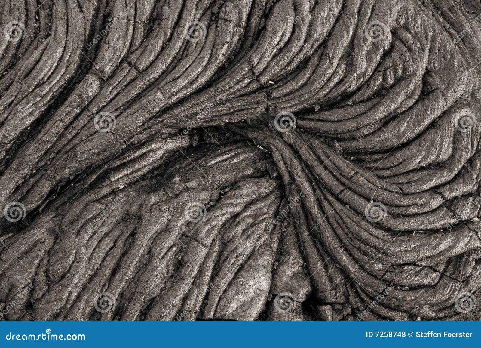 Cold lava stock photo. Image of eruption, cold, thick - 7258748