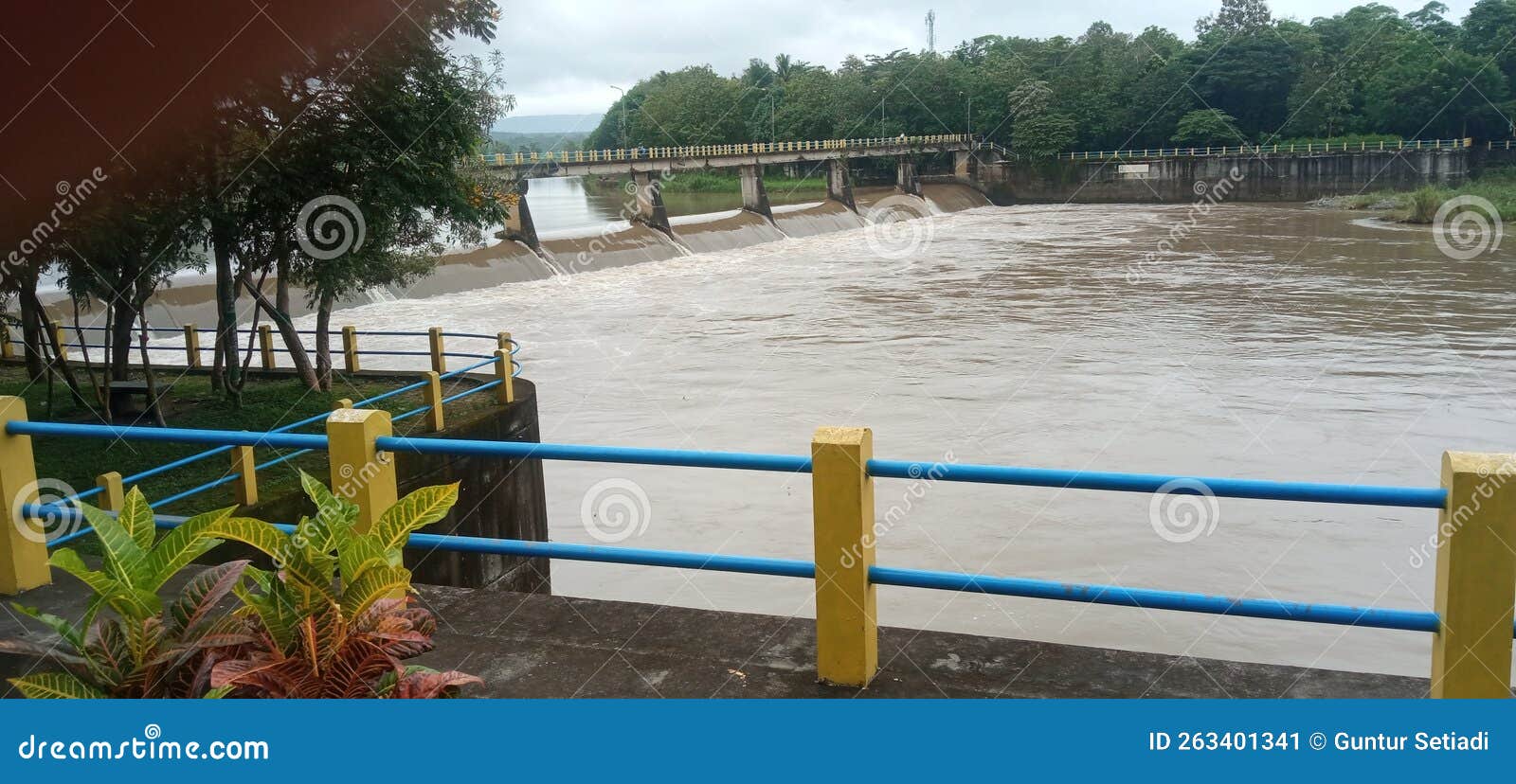 Cold Lava Flood in the Progo River Stock Image - Image of cold, flood ...