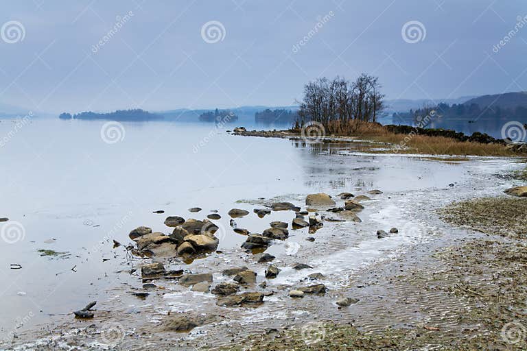 Cold loch stock photo. Image of countryside, island, sunlight - 10810036