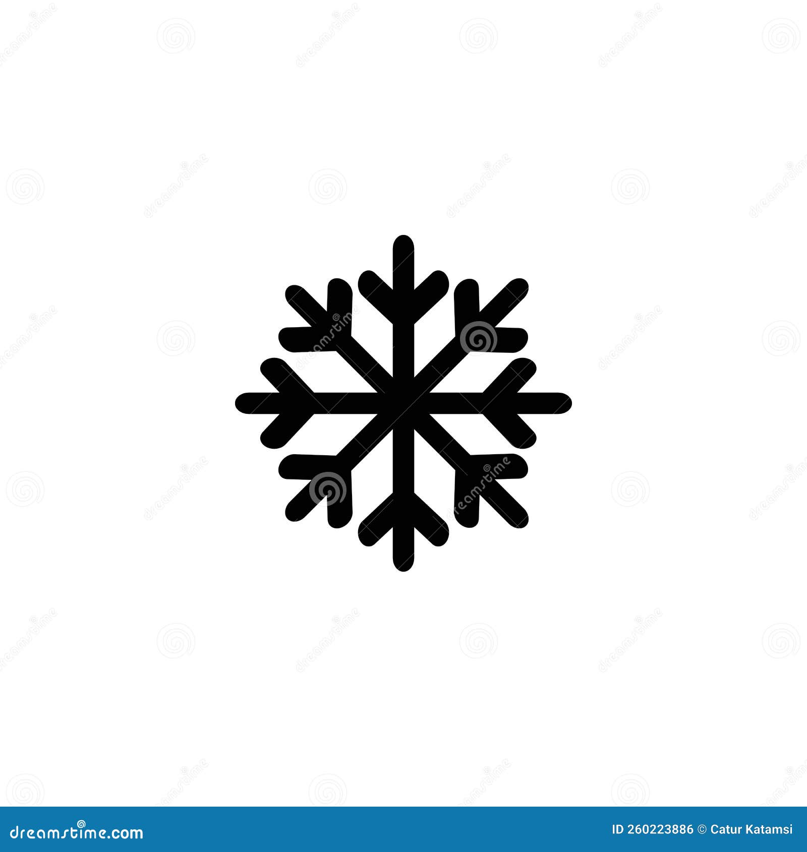 Cold logo icon vector stock vector. Illustration of design - 260223886