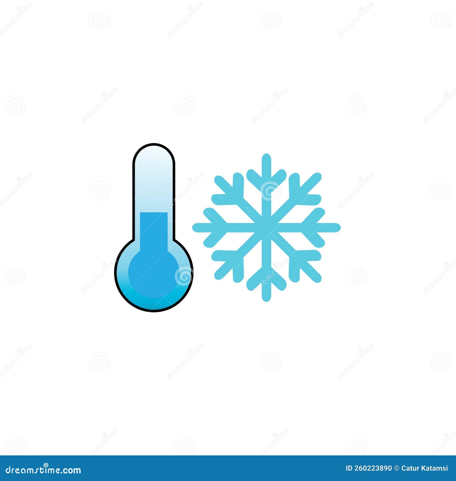Cold logo icon vector stock illustration. Illustration of climate ...