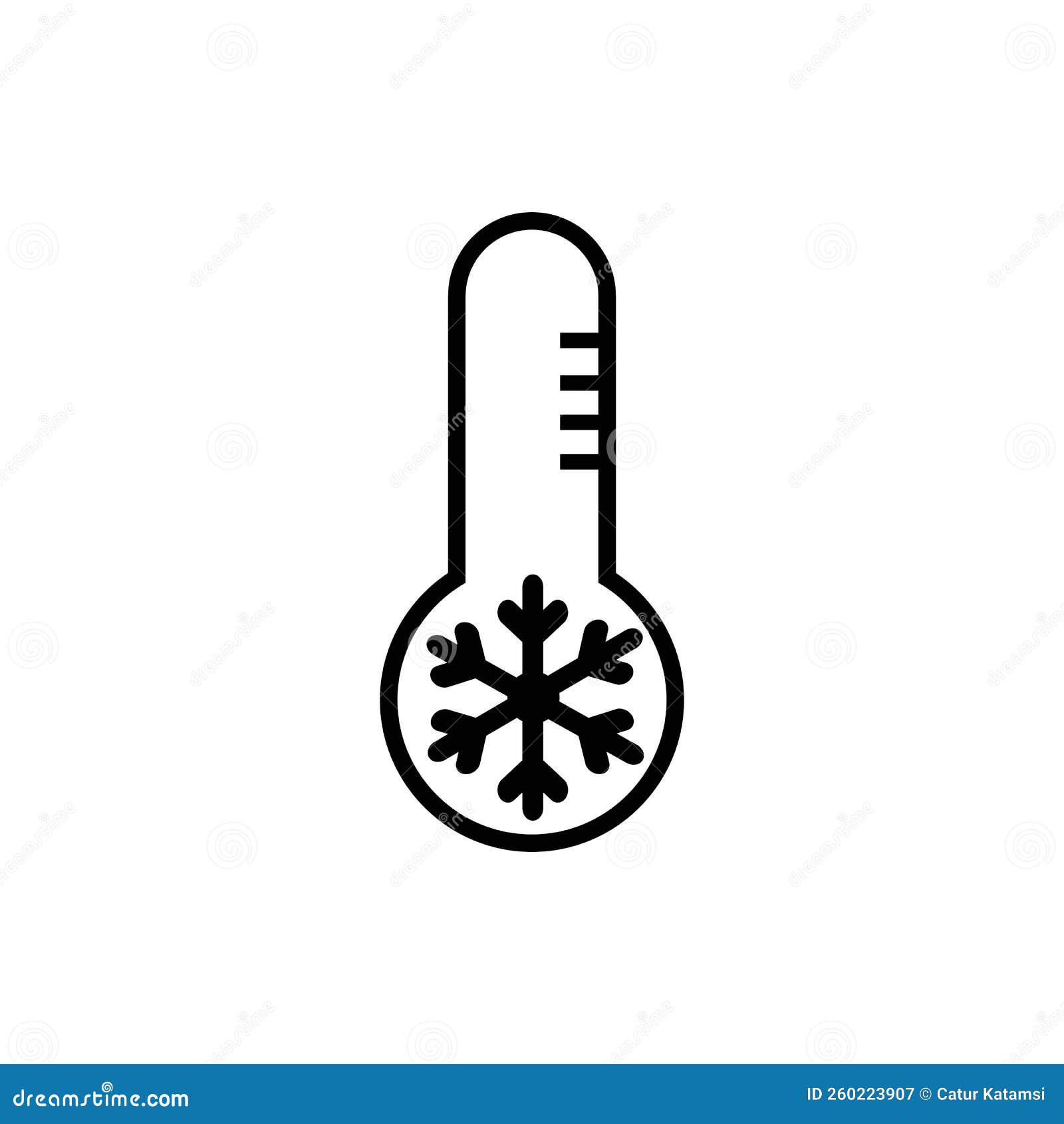 Cold logo icon vector stock illustration. Illustration of blue - 260223907