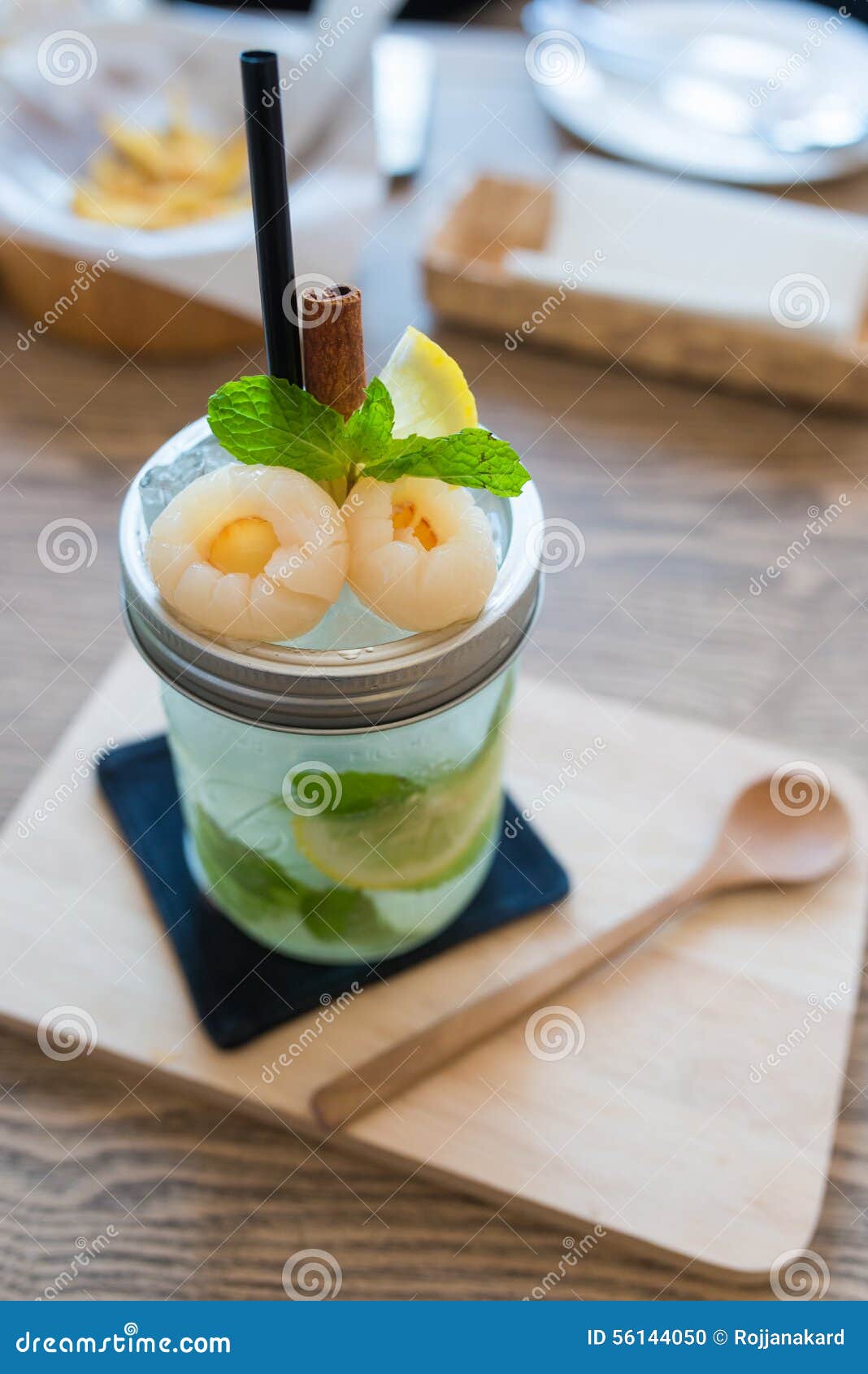 A Cold Lychee Martini Stock Photography | CartoonDealer.com #121338488