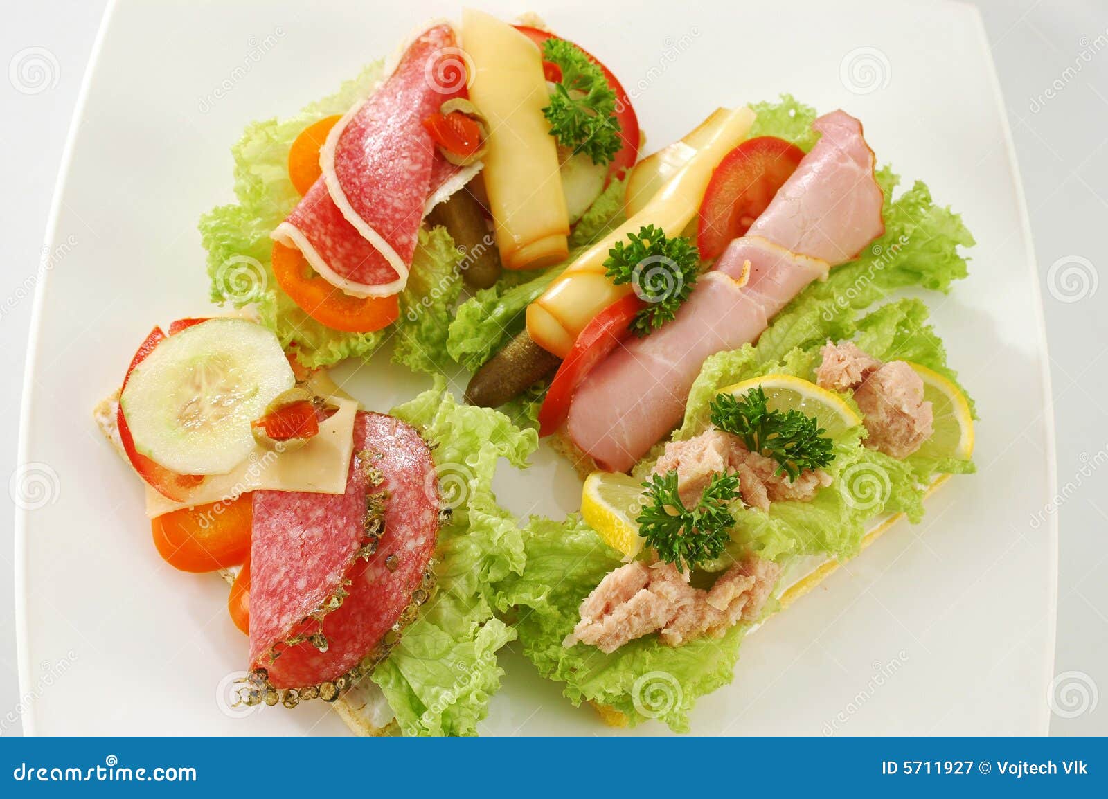 Cold meal stock image. Image of salad, feast, buffet, meals - 5711927