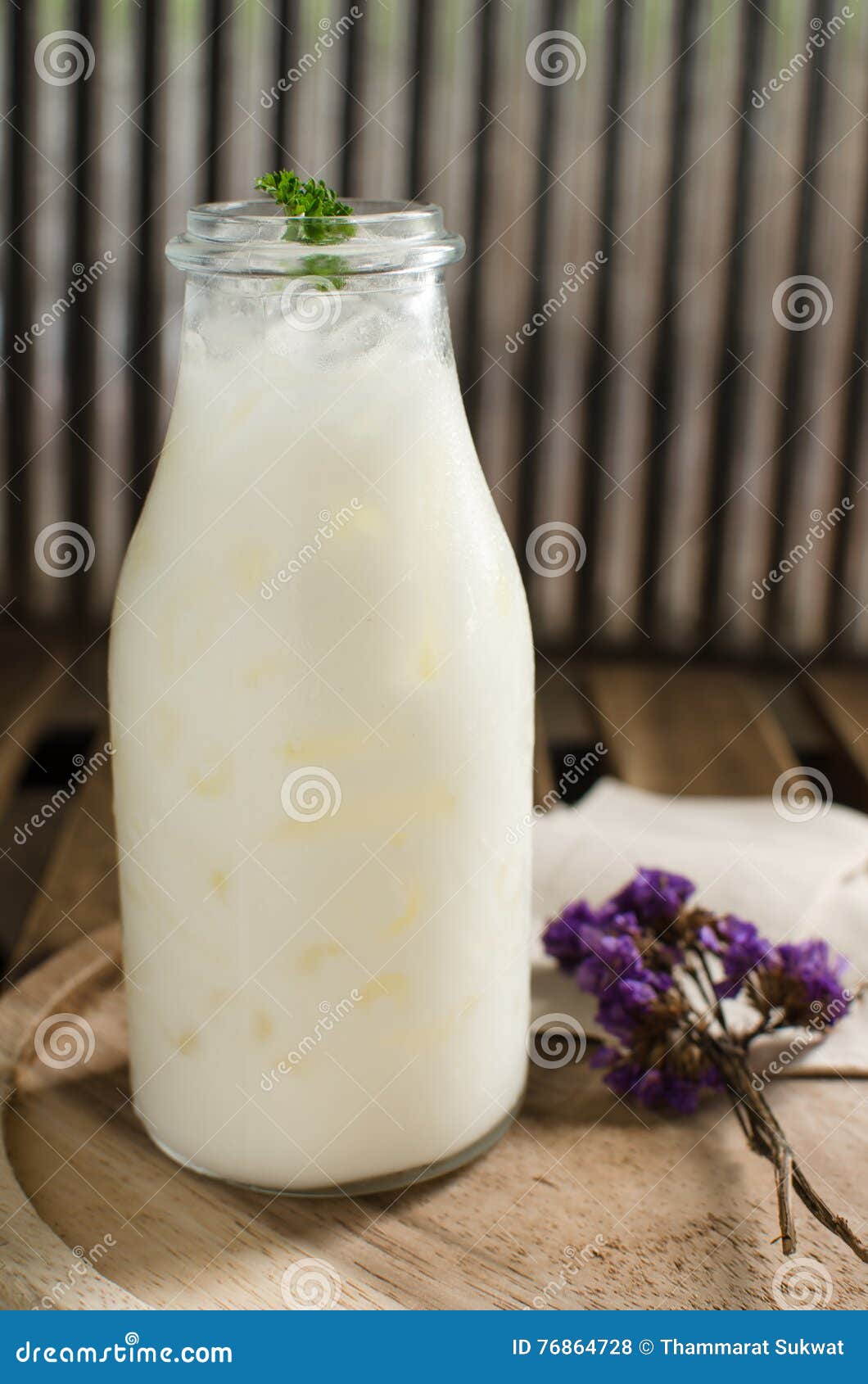 Cold milk stock photo. Image of sugar, homemade, cooked - 76864728
