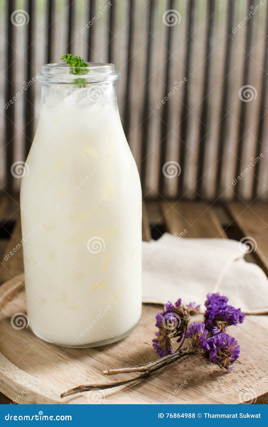 Cold milk stock photo. Image of drink, morning, cooked - 76864988