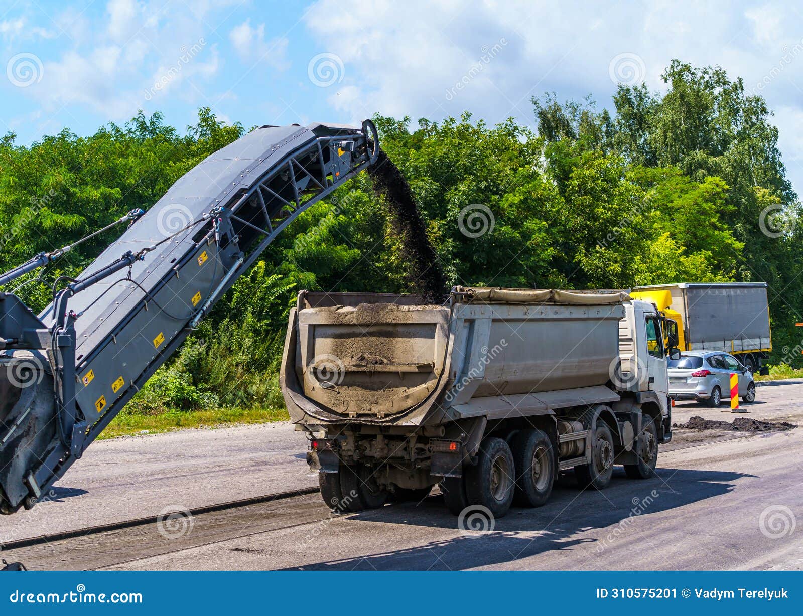 Cold Milling Machines are Used for the Quick, Highly Efficient Removal ...