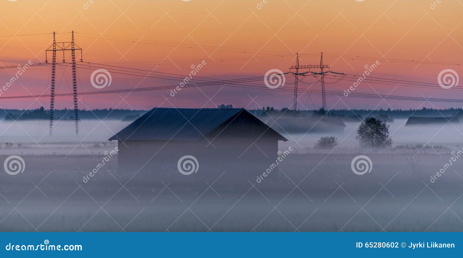 Cold Mist Rising stock photo. Image of stars, walking - 65280602