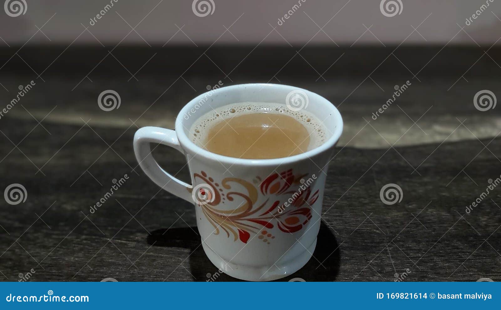 Cold Mornings No Worry Hot Tea is Ready Stock Photo - Image of cold ...