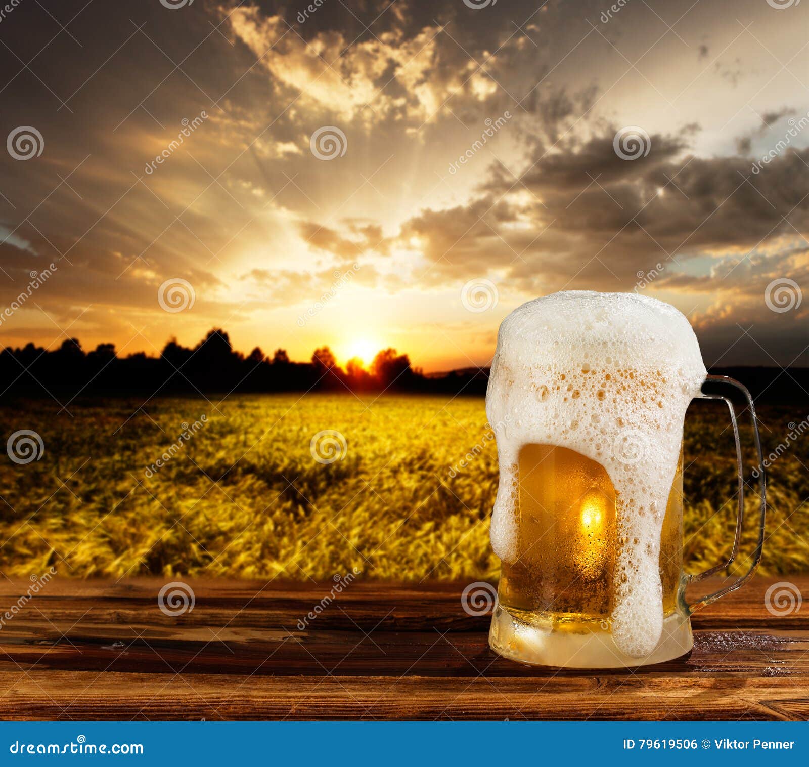 Cold mug of beer stock photo. Image of alcoholic, booze - 79619506