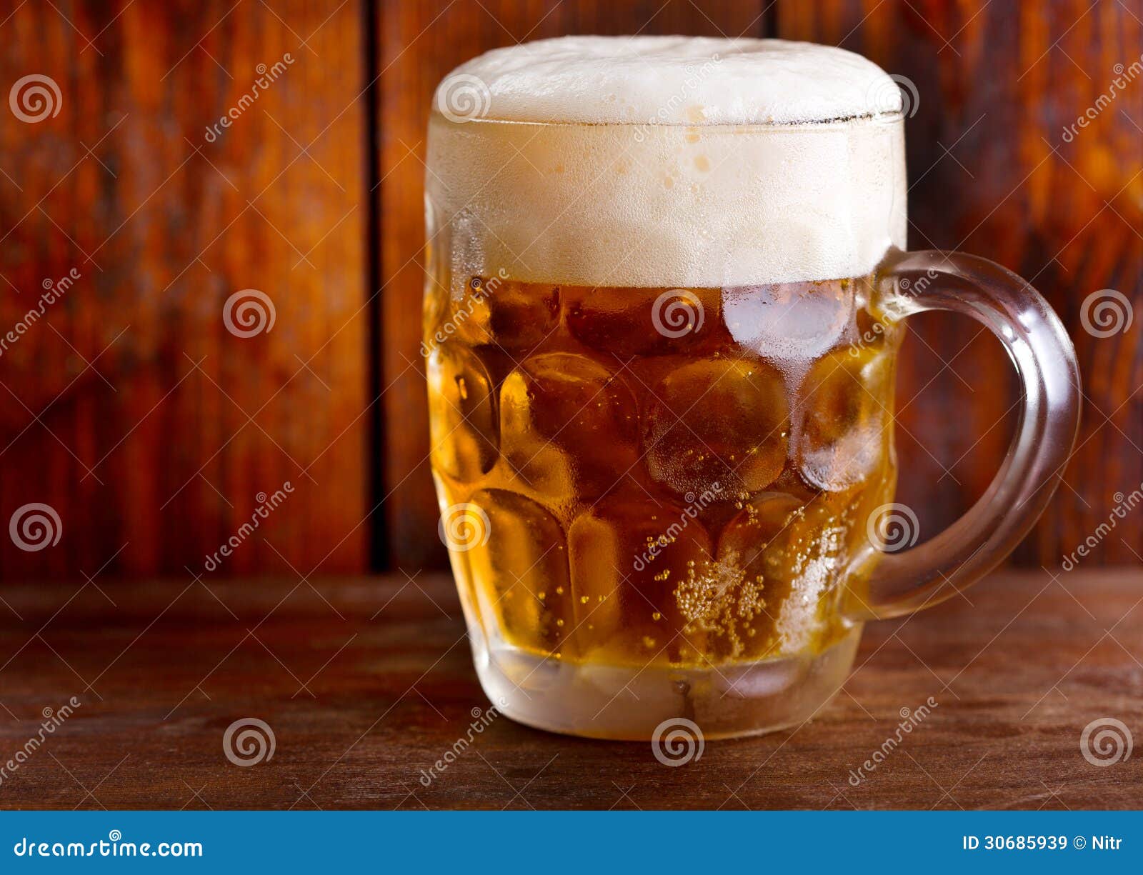 Cold mug of beer stock image. Image of background, object - 30685939