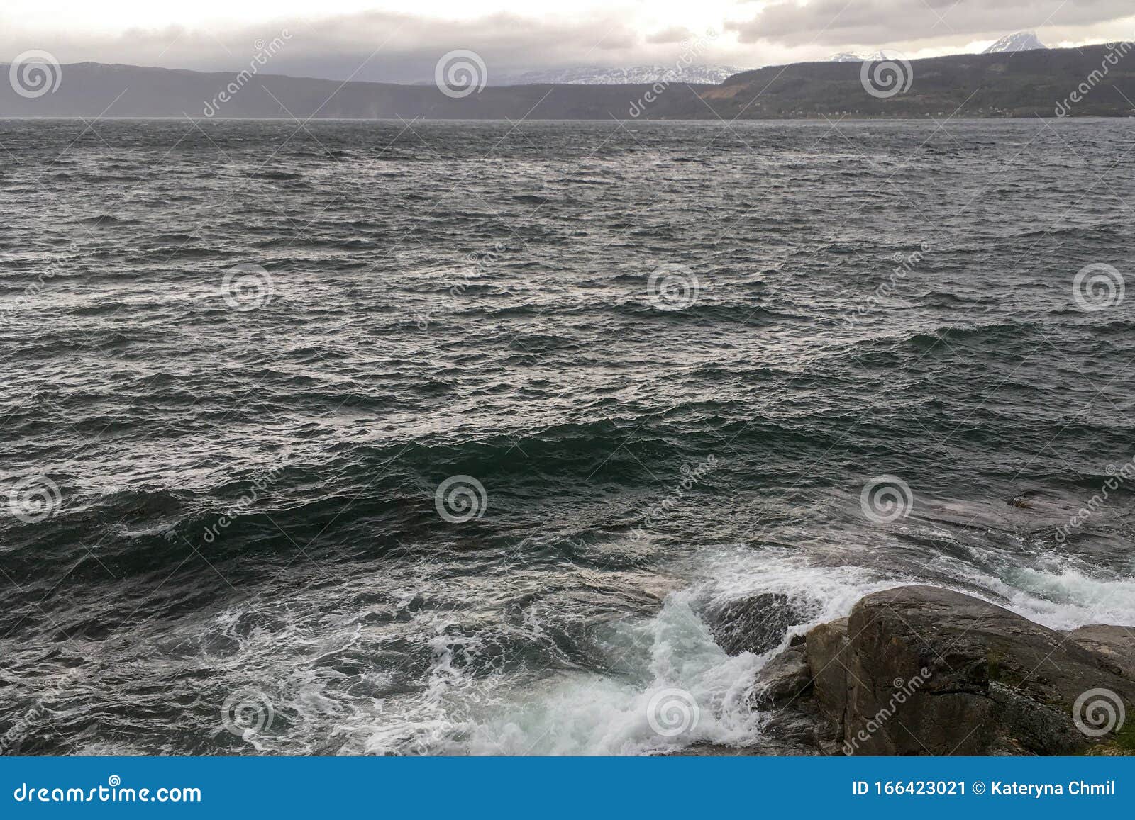 Cold North sea in Norway stock image. Image of atlantic - 166423021