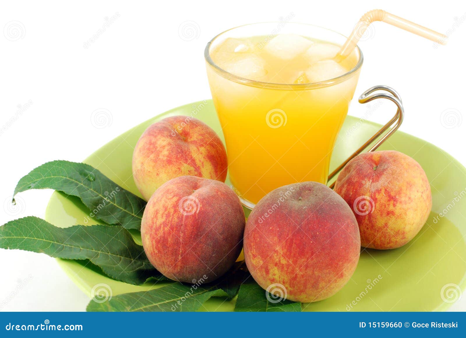Cold peach juice stock photo. Image of yellow, health - 15159660