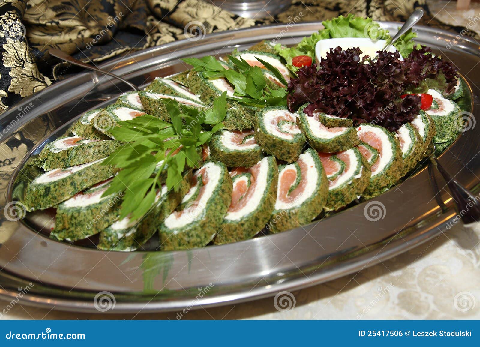 Cold plate stock photo. Image of reception, banquet, garnish - 25417506