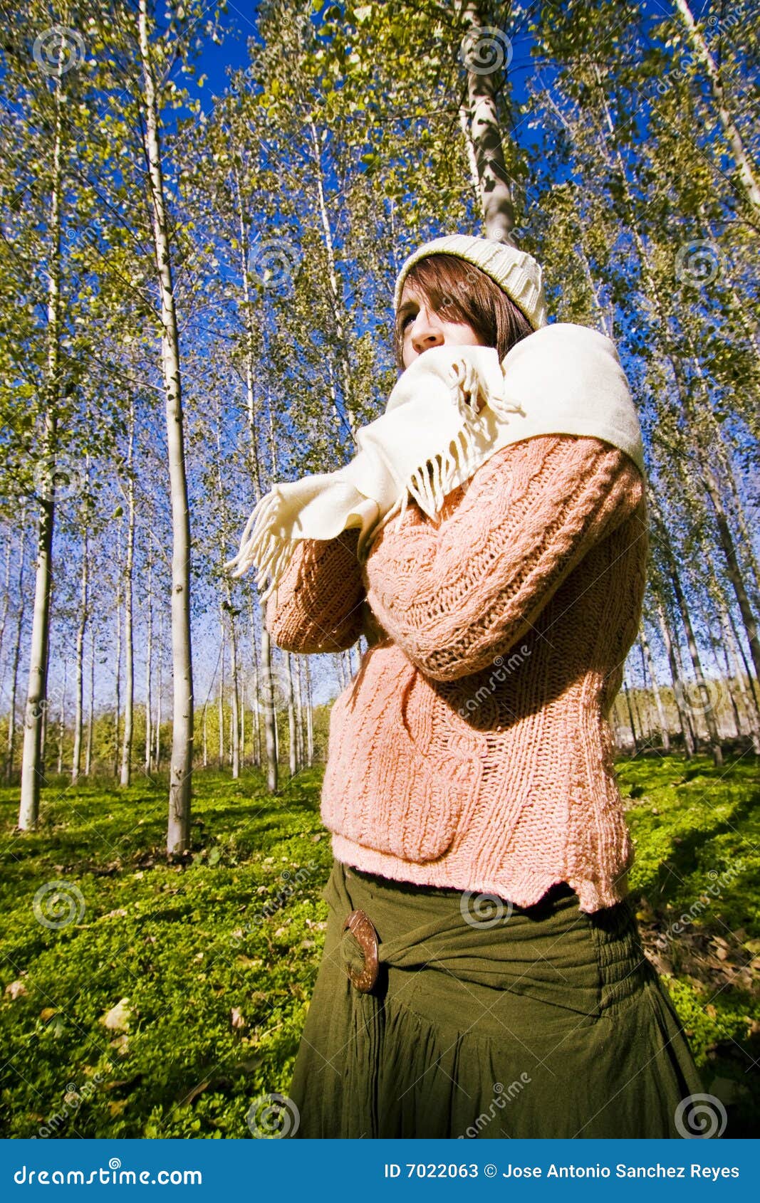 Cold Portrait Picture. Image: 7022063