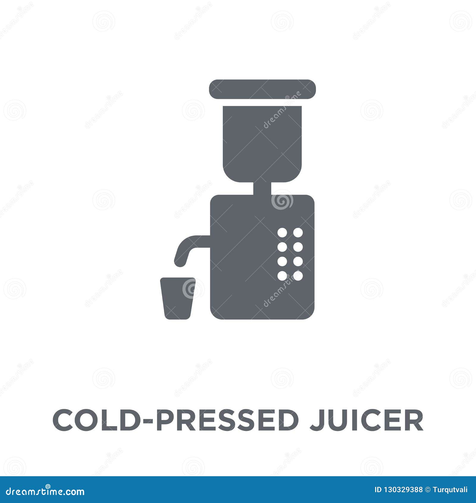 Cold-pressed Juicer Icon from Electronic Devices Collection. Stock ...