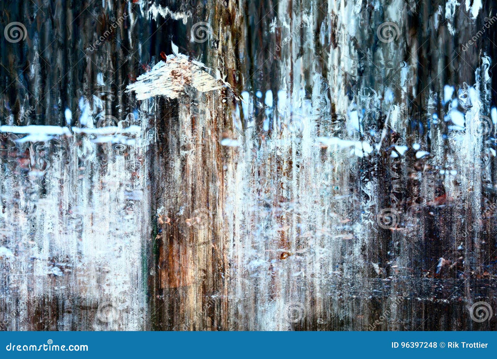 Cold rain abstract stock photo. Image of snow, rain, winter - 96397248