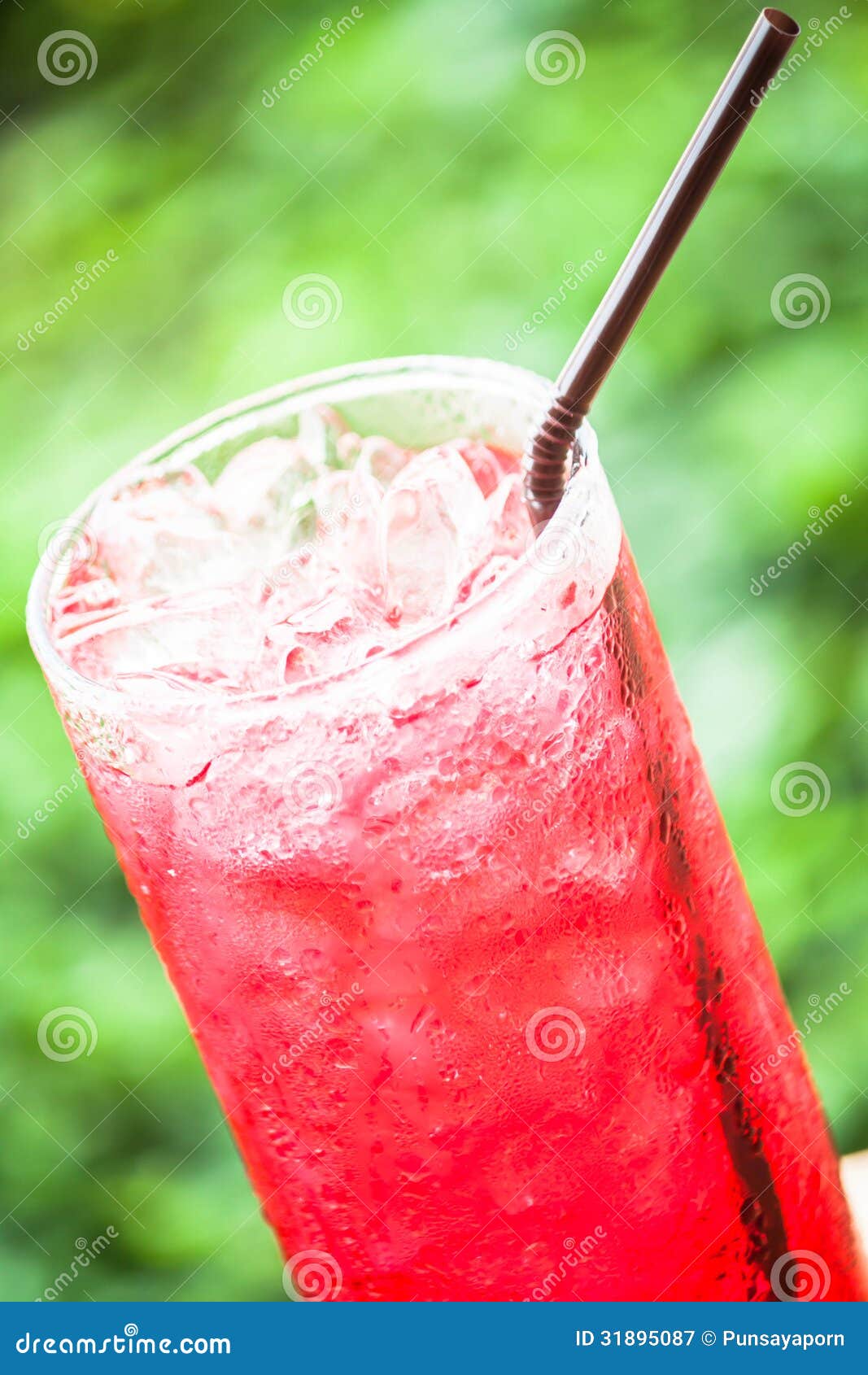 Cold red drink stock image. Image of glass, party, fresh - 31895087