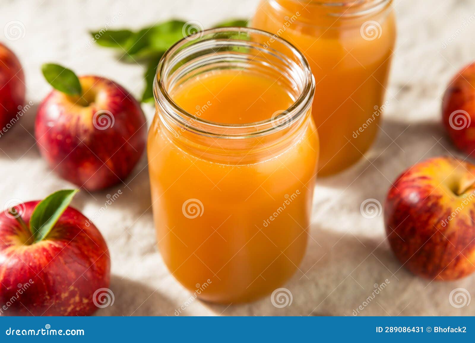 Cold Refreshing Apple Cider Juice Stock Image - Image of drink, yellow ...