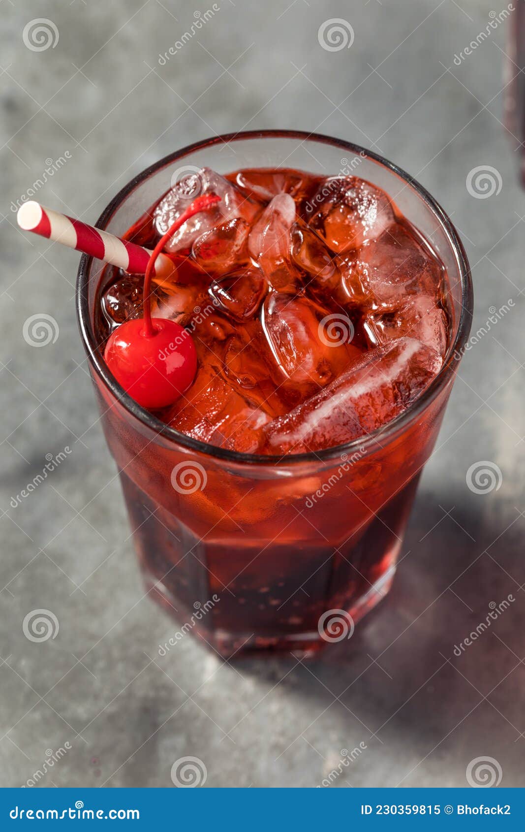 Cold Refreshing Cherry Cola Stock Image - Image of sugar, tasty: 230359815