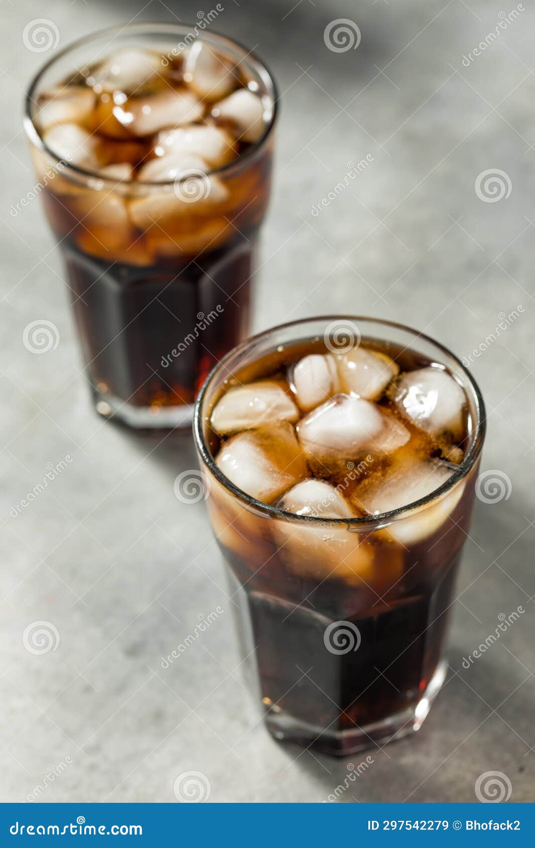 Cold Refreshing Dark Brown Cola Stock Image - Image of soda, drink ...